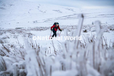 40086687-Emma Runciman comes off Black Hill near Wessenden Head in West ...