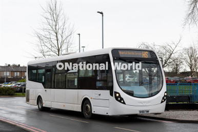 40087043-Hospital Shuttle Service bus. Photo: Kelvin Lister-Stuttard ...