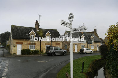40088402-Village of the week. Saxton 17th January 2025. Picture ...