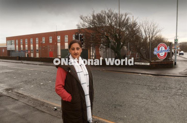 40088596-Halima Khan pictured outside the Seabrooks Factory, Bradford ...