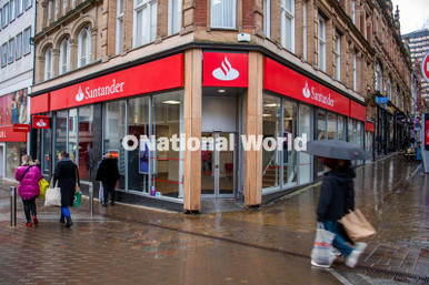 40088768-Santander, Briggate, Leeds. Picture James Hardisty. Date: 20th ...