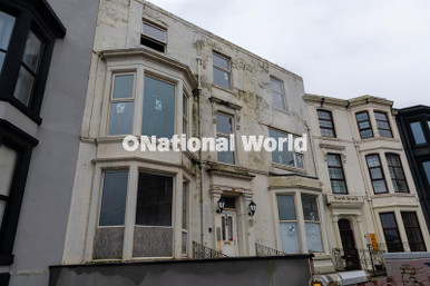 40089509-Empty homes and hotels scattered across Blackpool. Photo ...