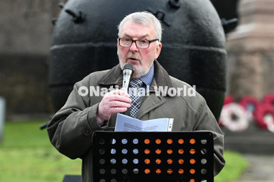40090684-27-01-2025. Picture Michael Gillen. BONNYBRIDGE. Memorial ...