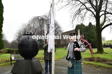 40090656-27-01-2025. Picture Michael Gillen. BONNYBRIDGE. Memorial ...