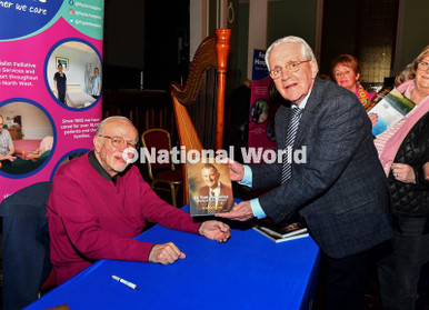40091436-Dr Keith Munro pictured at the launch of his book on the life ...
