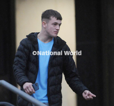 40096492-Callum Green photographed outside of Teesside Combined Court ...