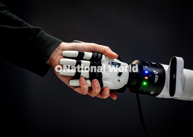 40097920-Covvi, a Leeds-based company making a multi-articulated hand ...
