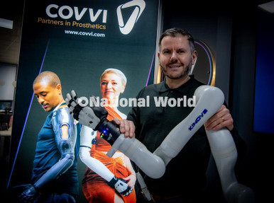 40097923-Simon Pollard CEO at Covvi, a Leeds-based company making a ...