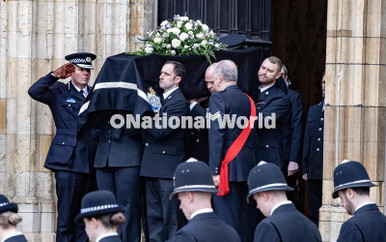 40098732-PC Rosie Prior funeral at York Minster. North Yorkshire Chief ...
