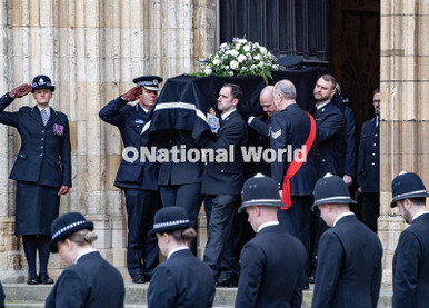40098733-PC Rosie Prior funeral at York Minster. North Yorkshire Chief ...