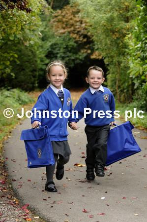 26053895-School starters - St Peter s Primary, Lytham. Pictured are ...