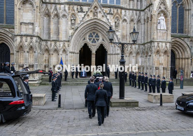 40099235-PC Rosie Prior funeral at York Minster. Photograph by Tony ...