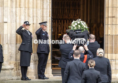 40099231-PC Rosie Prior funeral at York Minster. North Yorkshire Chief ...
