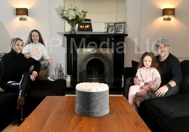 39317682-The Clark family at the home at Scholes near Wyke from left ...