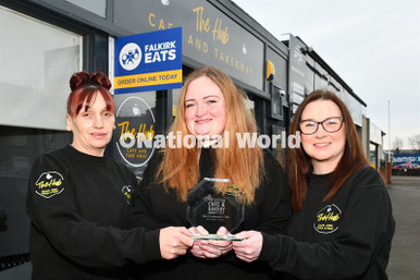 40101212-19-02-2025. Picture Michael Gillen. GRANGEMOUTH - The Hub Cafe ...