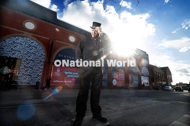 40109510-Rock will be the official greeter at the opening of Emmaus ...