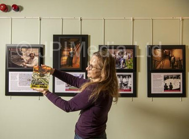 39319366-6 January 2022. . . . . Curator Sally Hayes at Beverley ...