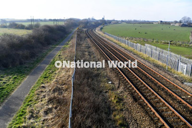 40117807-The Hart to Haswell walkway and Rail Crossing Ocean Road ...