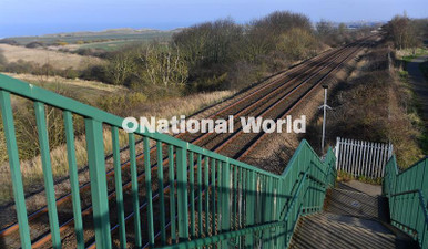 40117805-The Hart to Haswell walkway and Rail Crossing Ocean Road ...