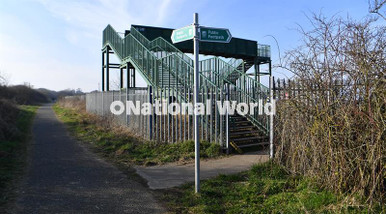 40117806-The Hart to Haswell walkway and Rail Crossing Ocean Road ...