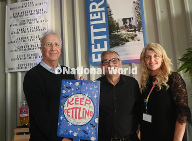 40252179-from left, Leader of Wigan Council Coun David Molyneux, Coun ...