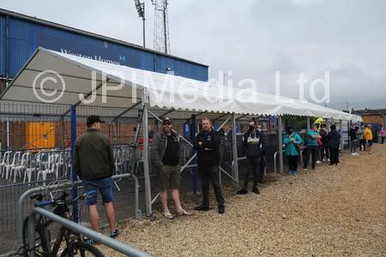 39029425-New vaccination centre opens at the Posh Ground - National ...