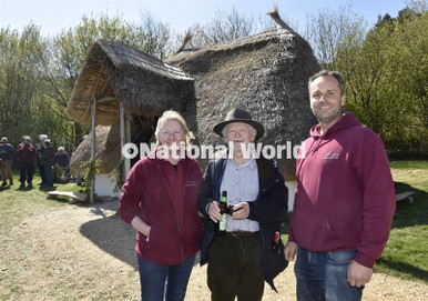 40253072-Over the past year, Butser Ancient Farm have been constructing ...