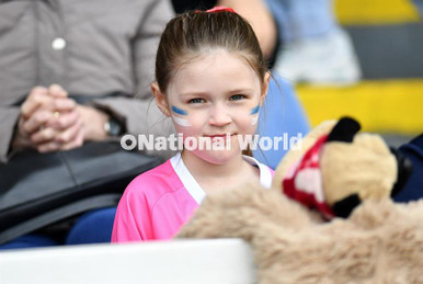 40265721-Hartlepool United fans photographed during an open training ...
