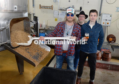 40316753-Rotherham band Indra at Chantry Brewery, where their charity ...