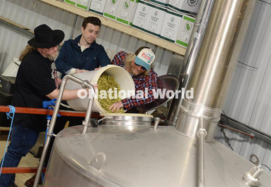 40316746-Rotherham band Indra at Chantry Brewery, where their charity ...