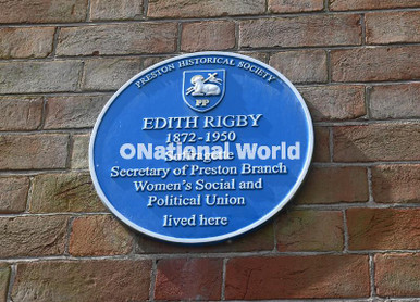 40317130-Exterior of Suffragette Edith Rigby's home, Winkley Square ...