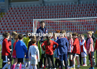 40320657-Ballymena United's Daithi McCallion was one of the coaches at ...