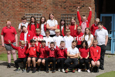 40324792-Year Six Leavers Schools 2025. Pictured is Trosnant Junior ...