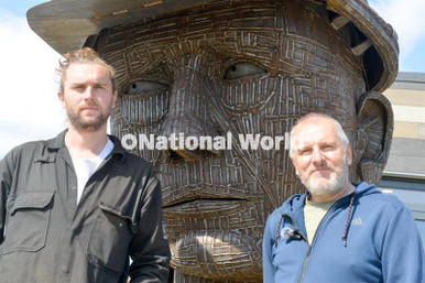 40328547-The new "Then Gone" sculpture art by Ray Lonsdale and son Sam ...