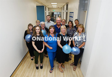40333687-Staff at Lockwood GP Surgery, Poulton-le-Fylde, held an open ...