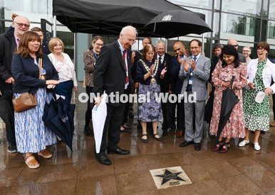 40334182-Prof Sanjay Arya OBE WWL Medical Director at the unveiling of ...