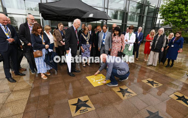40334183-Prof Sanjay Arya OBE WWL Medical Director at the unveiling of ...