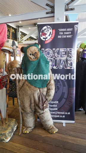 40339237-Ewok at Comic Con at Port Solent, The Boardwalk, Portsmouth ...