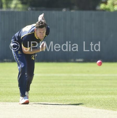 38997434-Hunts CC Academy team v Northants at Bretton Gate. Bowler ...