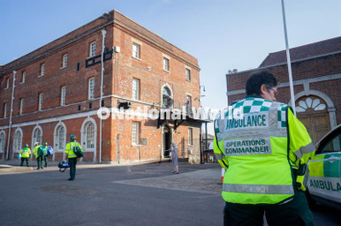 40342379-Emergency services exercise in Historic Dockyard, Portsmouth ...