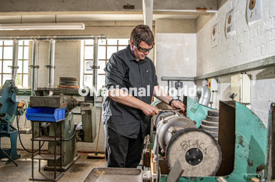 40342687-Mester Steven Cocker working in the new Rodgers/Wolstenholm ...