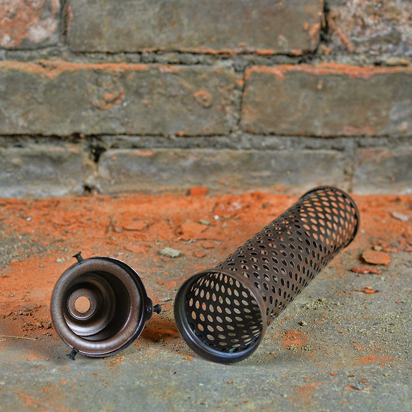 Perforated Shade - Antique Copper