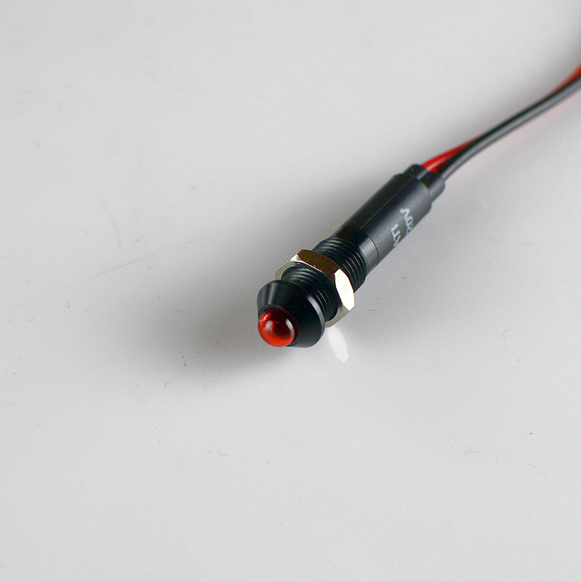 8mm LED Panel Light - Red