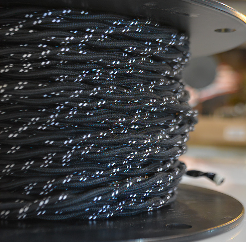 Twisted Cloth-Covered Wire