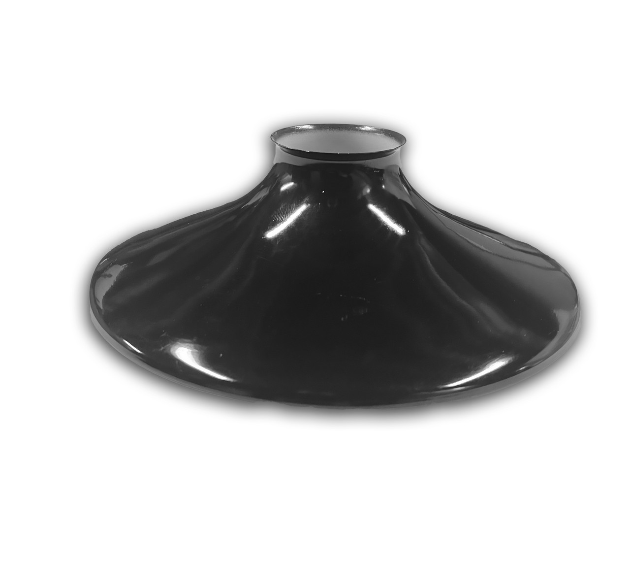 GLossy Black Enamel Shade