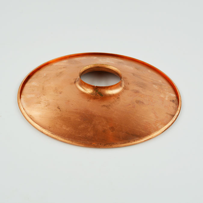 10" Solid Copper Shade