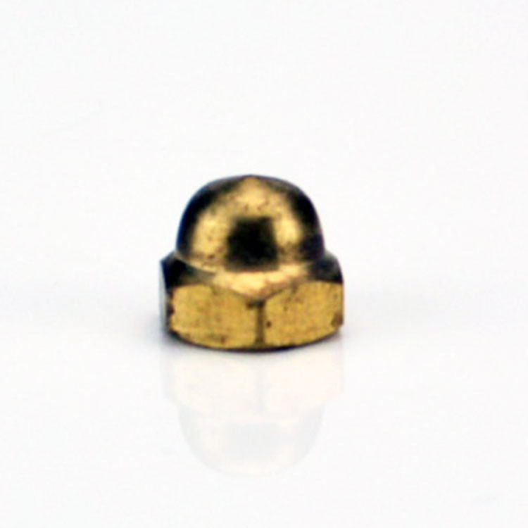 Cap Nut - Antique Brass