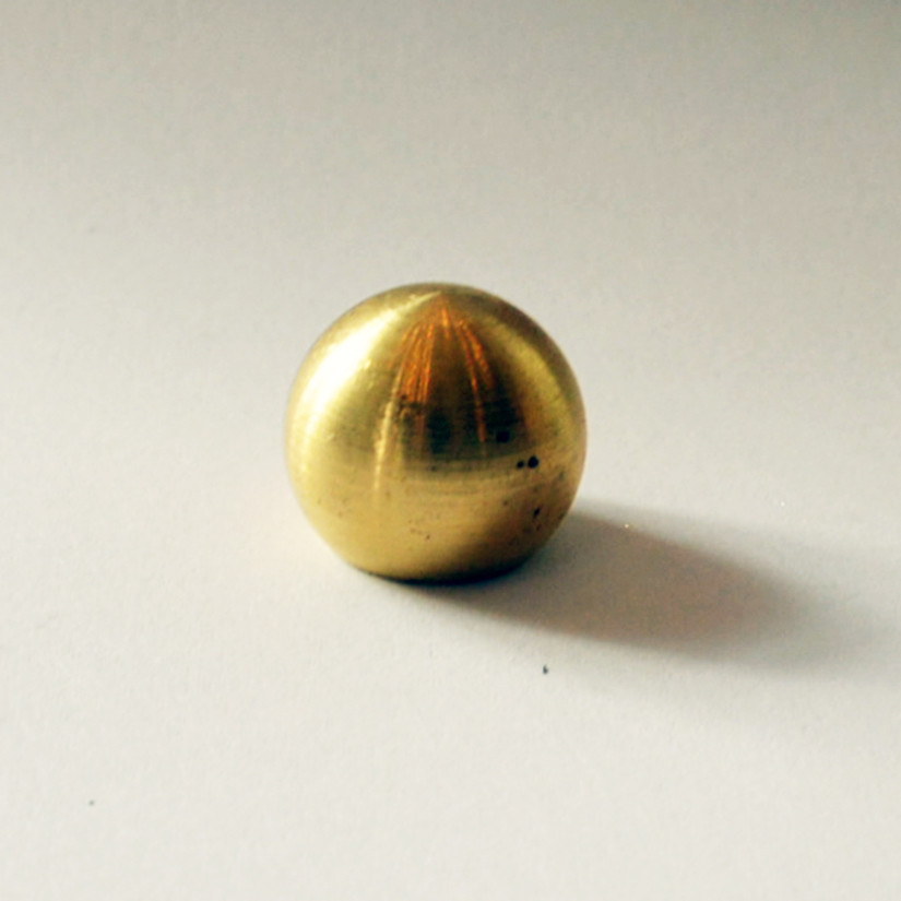 Brass Round Finial