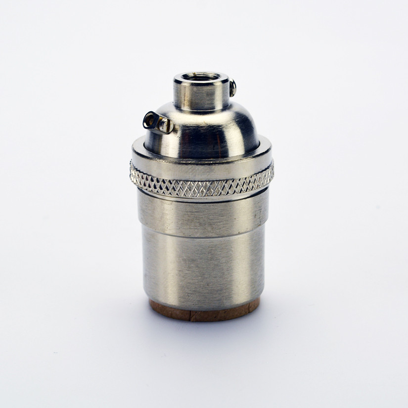 Grounded Keyless Socket - Black