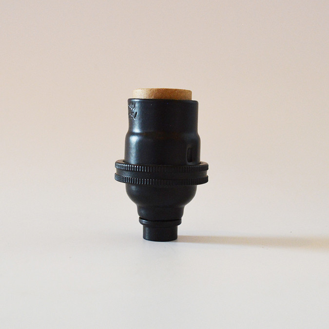 Black Candelabra Socket
